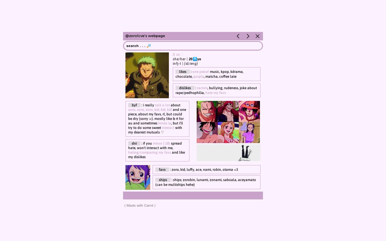Zee card